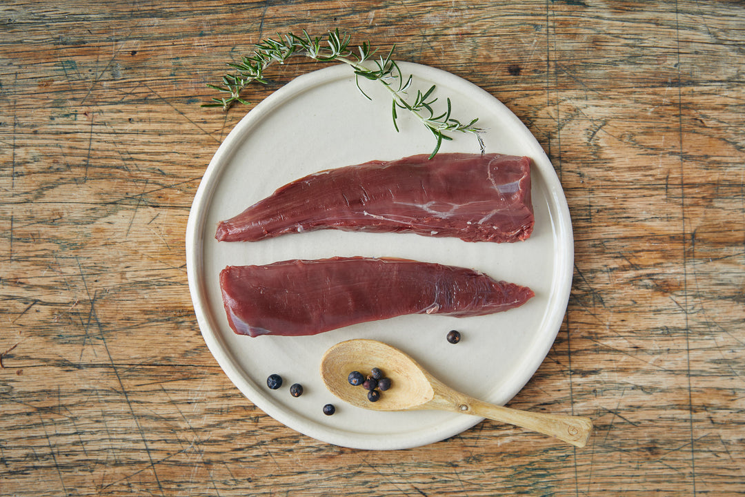 Buy Venison Loin Pencil Fillet Steaks Online | Wild Venison - eatTelfit